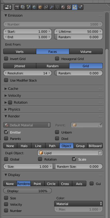 Modifiers How To Packplace Lipids In Blender Using Python Script