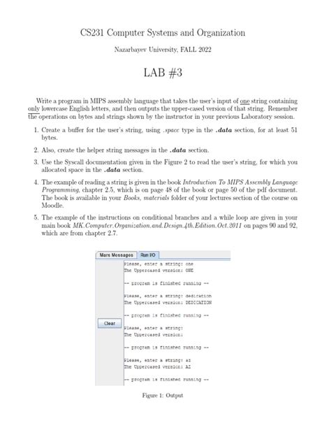 Cs231 Lab 3 Fall 2022 Pdf