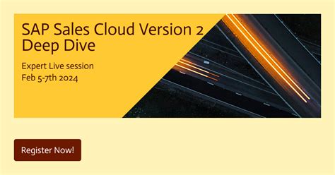 Deep Dive Into Sap Sales Cloud V2 A Must Attend L Sap Community