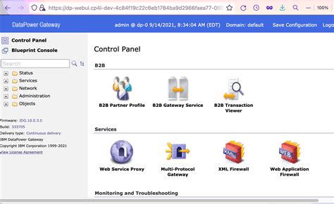 Enable Webgui On Datapower Instance On Cp4i