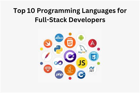 top 10 programming languages for full stack developers