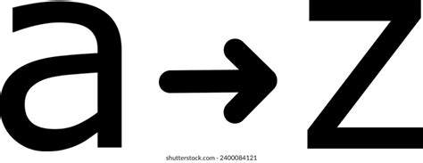 Alphabet Alphabetical Arrange Array Order 13575 Stock Vector Royalty