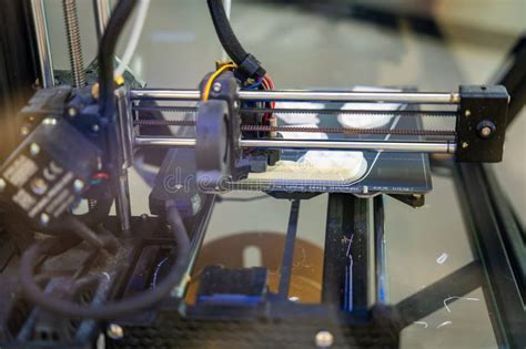 3d Printer Creating Plastic Objects With Precision And Speed The