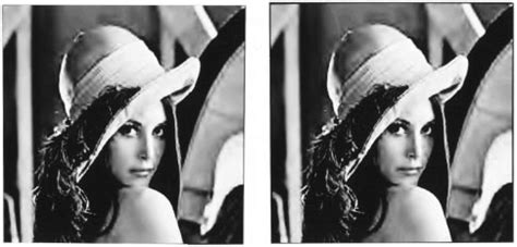 Coded Lenna Images At 0 1 B Pixel Compression Ratio 80 1 By A Download Scientific