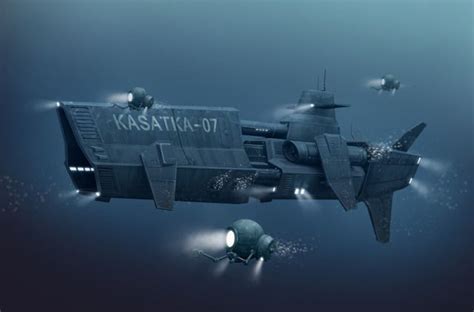 Futuristic Military Submarines