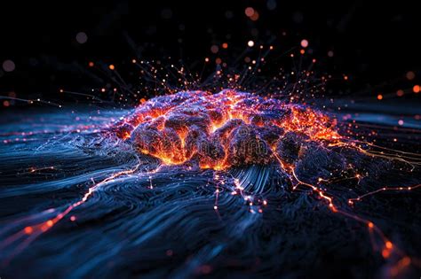 A Digital Brain With Interconnected Nodes Symbolizing Ai Driven