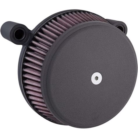 Arlen Ness Wrinkle Black Stage I Big Sucker Performance Air Cleaner Kit