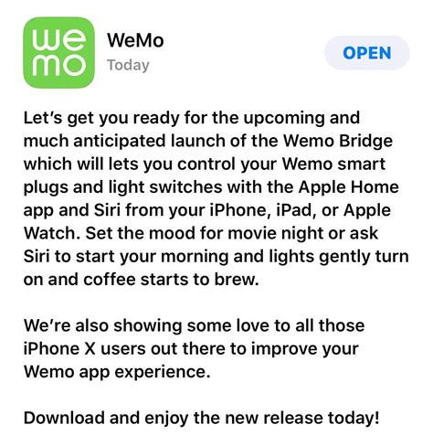 homekit it s finally happening r wemo