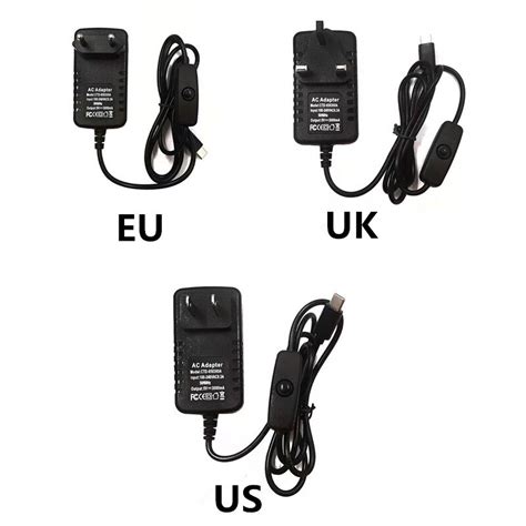 5v 3a Raspberry Pi 4 Power Supply Type C Power Ada Vicedeal