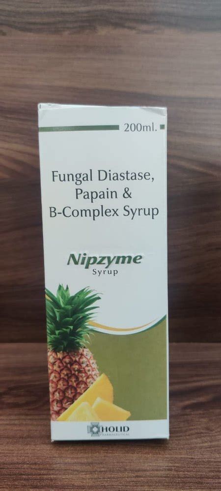 Fungal Diastase Papain And B Complex Syrup 200 Ml At Rs 19bottle In