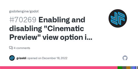 Enabling And Disabling Cinematic Preview View Option In A 3d Scene Leaves Touchscreen Controls