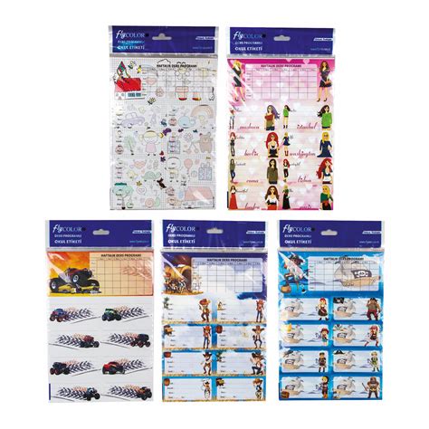 Ders Programlı Okul Etiketi 3lü Migros