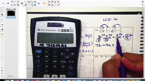 Solving Equations Part 2 Youtube