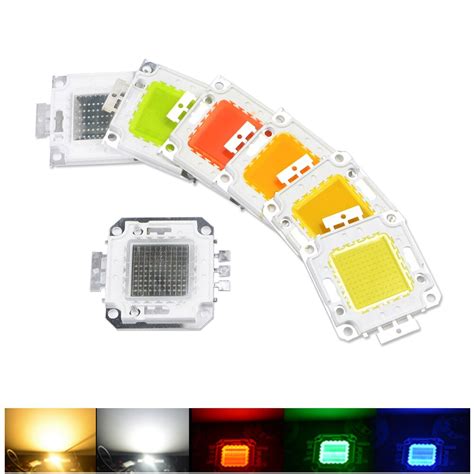 Lighting Accessories Led Lamp Beads Cob Integrated Chip W W W W W Bulb Rgb For