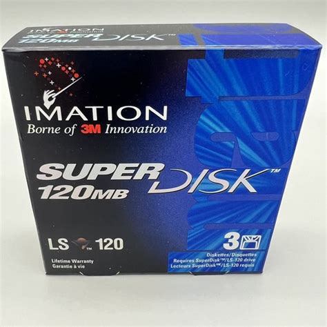 Computers Laptops And Parts Imation 3m 12mb Ls120 Superdisk Set Of 2 1