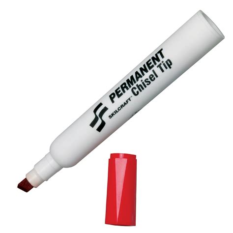 SKILCRAFT Chisel Point Markers Red Box Of AbilityOne OfficeSupply Com