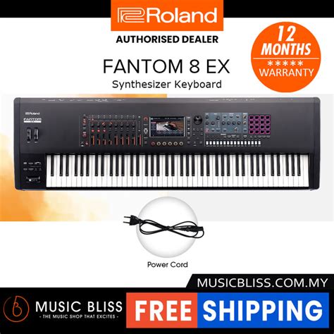 Roland Fantom 8 Ex Synthesizer Workstation Fantom8ex Fantom 8 Ex