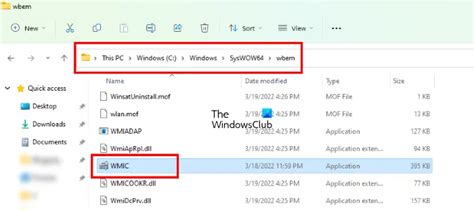 wmic is not recognized as an internal or external command
