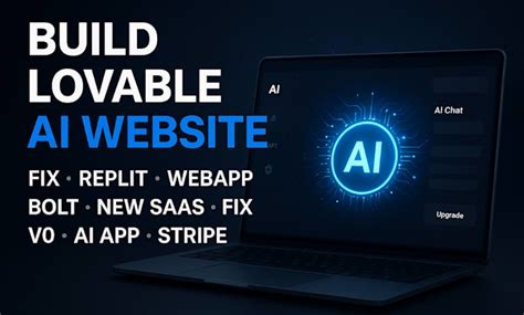 Build Lovable Ai Website Fix Replit Webapp Bolt New Saas Fix V0 Ai App