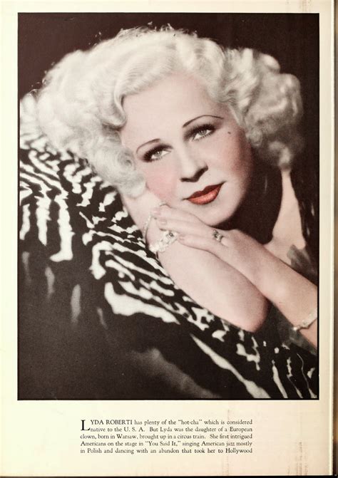Thelma Todd Lyda Roberti In The Fan Magazines