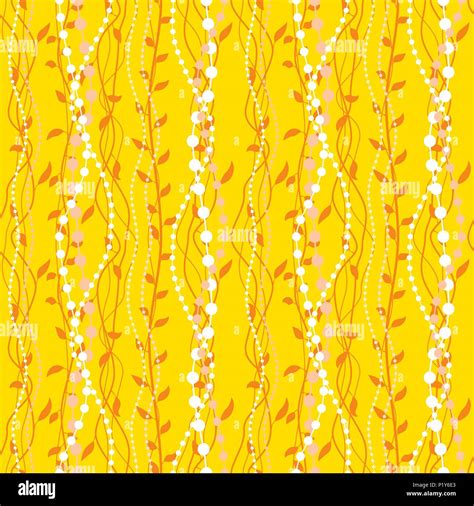 Seamless Repeating Background Simulating Beads On Threads Stock Vector Image And Art Alamy