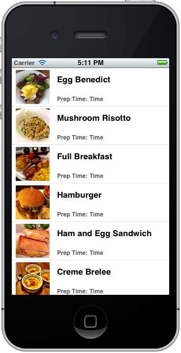Customize Table View Cells For UITableView