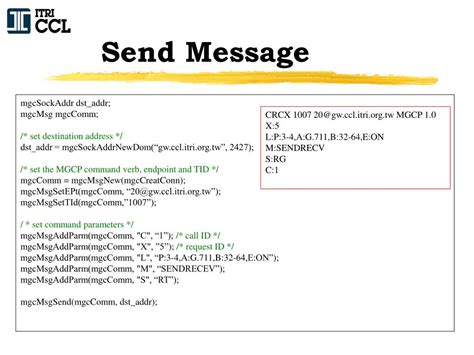 Ppt Ccl Mgcp Protocol Stack Powerpoint Presentation Free Download