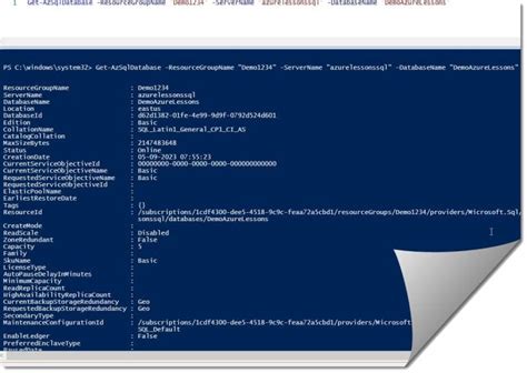Get Azsqldatabase Azure Lessons