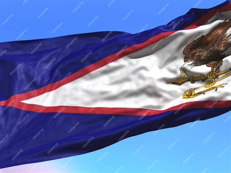 Premium Photo American Samoa Of Flag