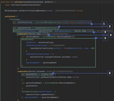 [android] jetpack compose 3 navigation 예제 crane