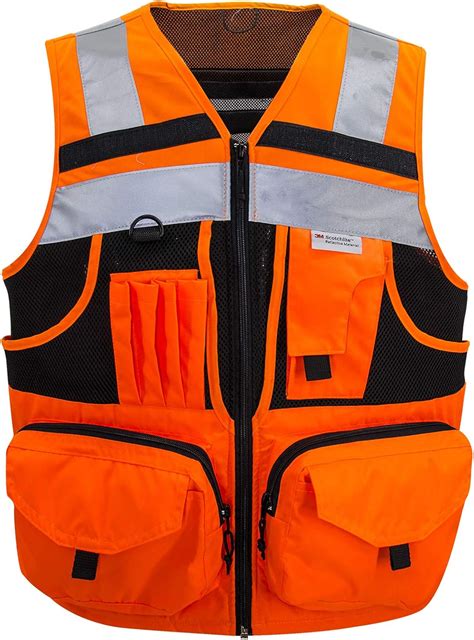 3m Reflective Stripes Safety Vest Knitted And Oxford Ubuy India