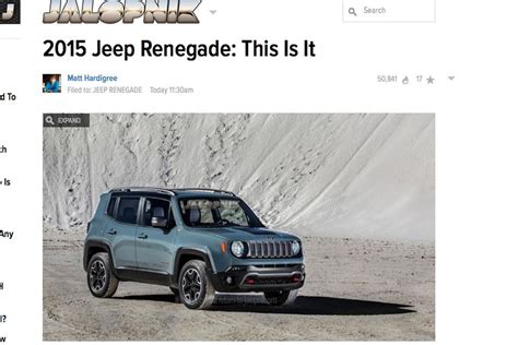 Leaked Pics Jeep Renegade Au