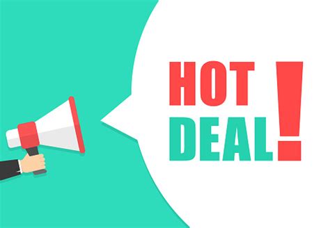 남성 손 초특가 연설 거품으로 확성기를 들고 스피커입니다 비즈니스 마케팅 및 광고 배너입니다 벡터 일러스트 레이 션 개성 개념에 대한 스톡 벡터 아트 및 기타 이미지