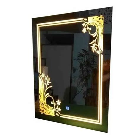 Warm White Glass Rectangular Home Led Mirror 5 Watt At ₹ 350sq Ft In