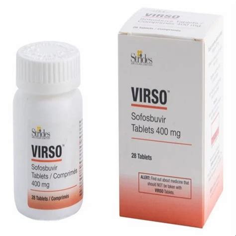 400 Mg Virso Tablets At ₹ 2499bottle Hepcina Tablets In New Delhi