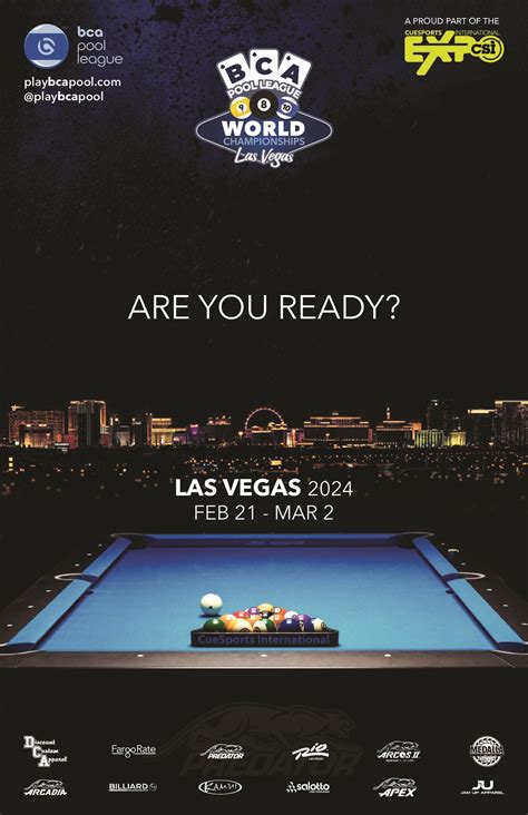 Bca Pool Tournament 2024 Image To U