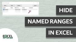Hide Named Ranges In Excel Simple Ways