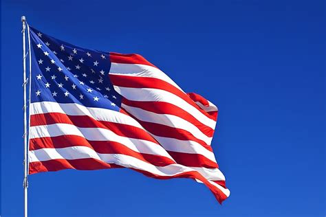 Original United States Flag Vertical Stripes