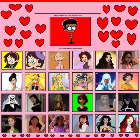 Clyde Mcbrides Harem 30 By Multiversedefender10 On Deviantart