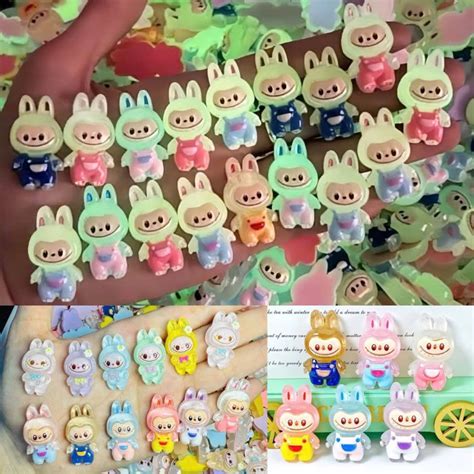 Labubu Blind Bag Mini Luminous Glowing Big Size Peeled Candy Bag