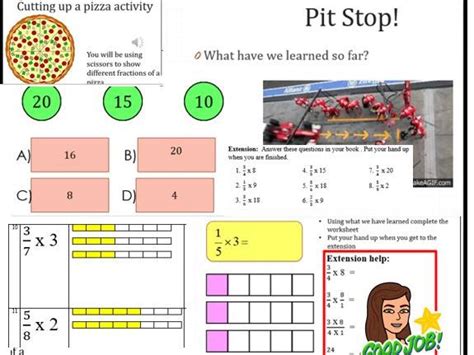 Multiplying Proper Fractions With Integers FULL LESSON With PICTURES Engaging For KS2 KS3