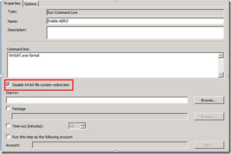 Run Command Line In Task Sequence For A Bit OS RONNIPEDERSEN COM