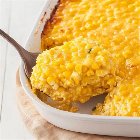 Crowd Pleasing 7 Ingredient Corn Cheese Bake Yum Yum Kate