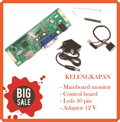 Jual Mainboard Tv Digital Analog Monitor Mesin Tv Universal 40 Pin B