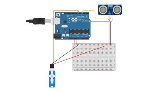 Circuit Design Robot Tinkercad