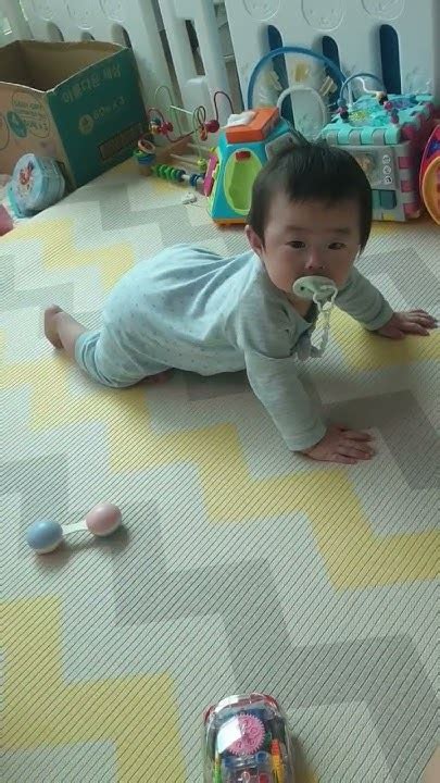 8개월아기 노는중 궁뎅이 흔들흔들 귀엽네 감사합니다 22년생아기 둘째 9월생 영유아 아들 육아 웃는아기 애개육아 기어라 느긋한가 아기