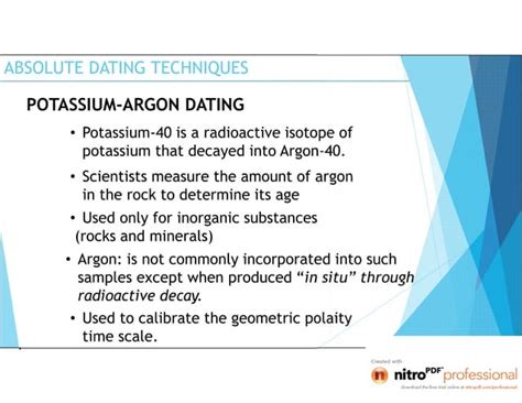 Fossil Dating Relative Dating Techniques Ppt