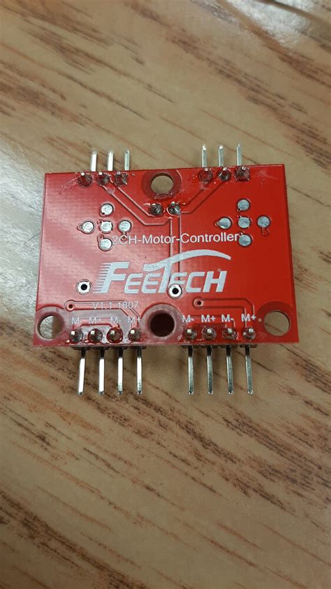 How To Wire Feetech Motor Controller To Servo Motor General Electronics Arduino Forum