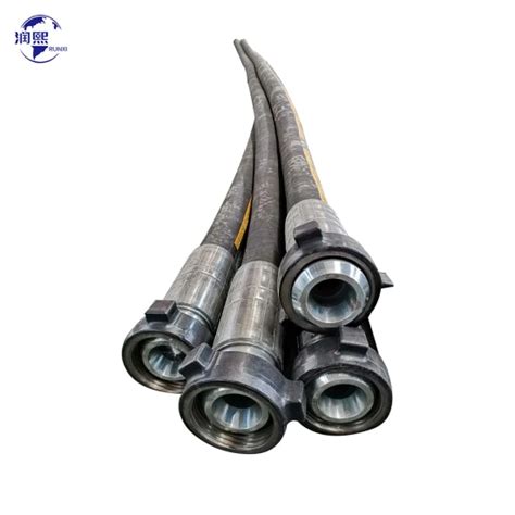 Wholesale API 7K High Pressure Oil Water Mud Cementing Drilling Rubber Hoses Drill Pipe And