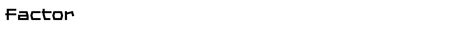 Factor Font Webfont And Desktop Myfonts